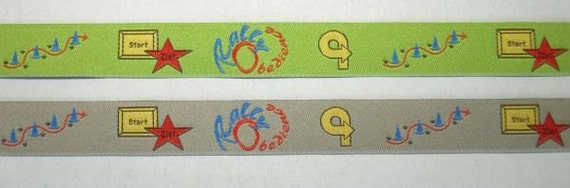 Woven jacquard ribbon Rally Obedience new 2016 | Etsy