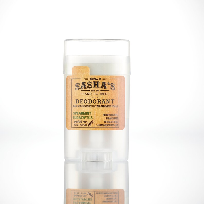 Natural Deodorant Lavender Sweet Orange detox clay deodorant | Etsy