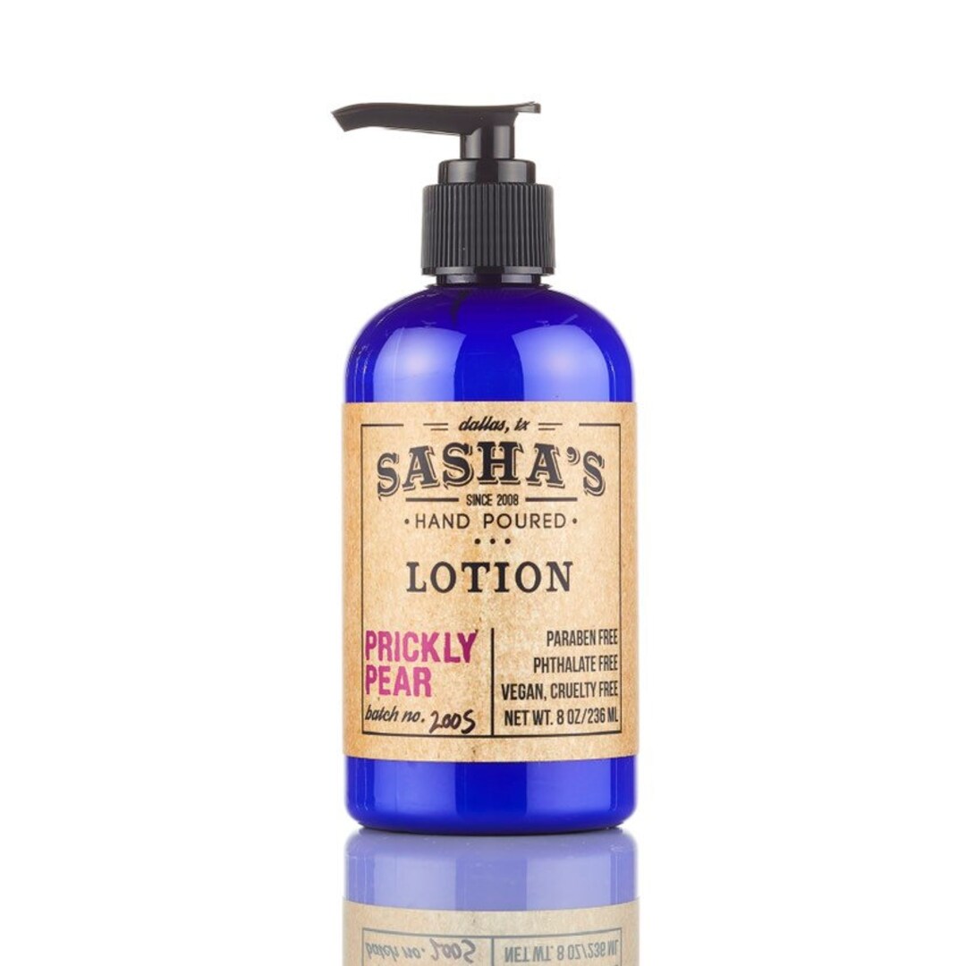 Sasha's Hand Poured Lotion Prickly Pear - Etsy