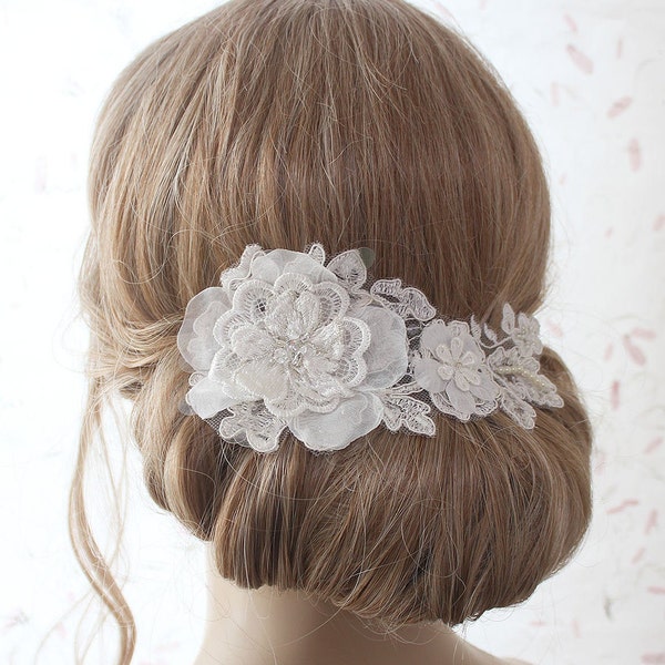 Lace Bridal Comb - Etsy