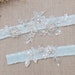 Silver Sequin Garter Set Wedding Garter Set Bridal Garter - Etsy