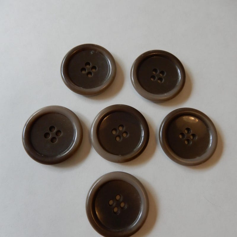 Taupe Buttons - Etsy