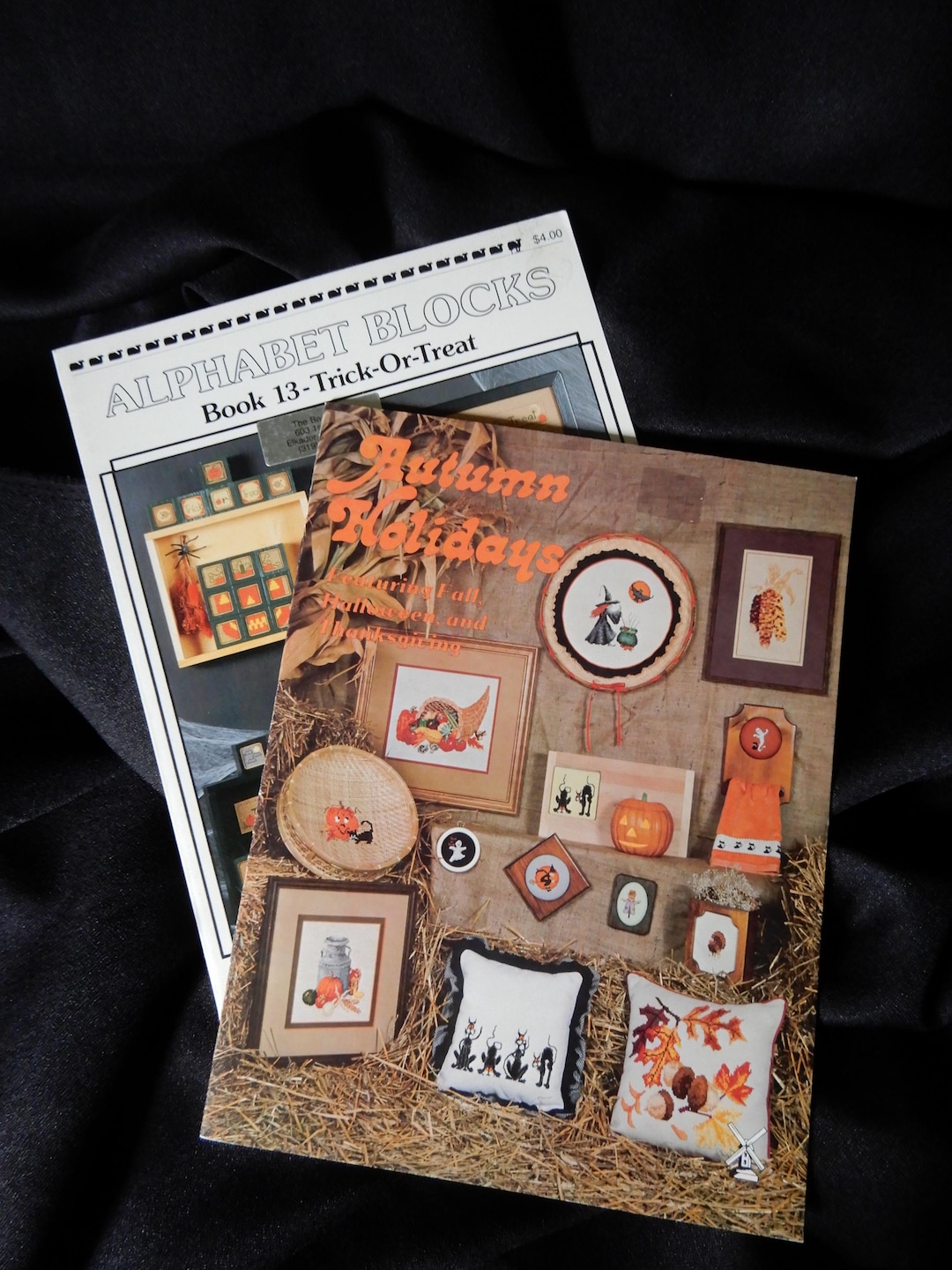 Halloween, Fall, Thanksgiving, 17 Designs for Cross Stitch, Autumn ...