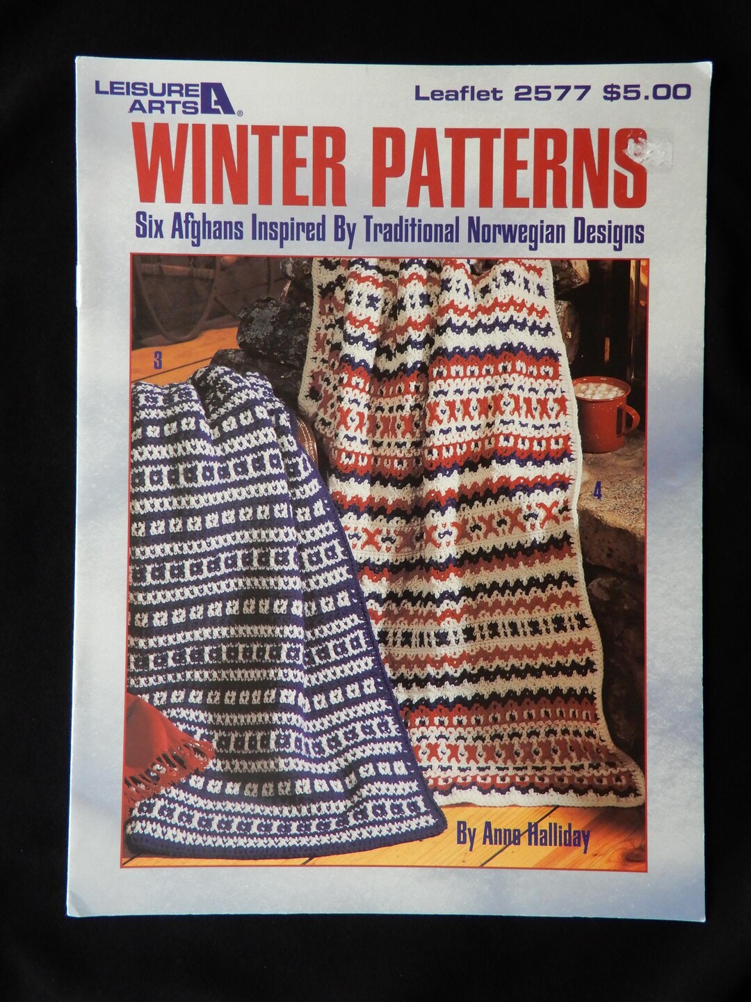 Norwegian Inspired, Six Afghan Patterns to Crochet, Winter Patterns ...