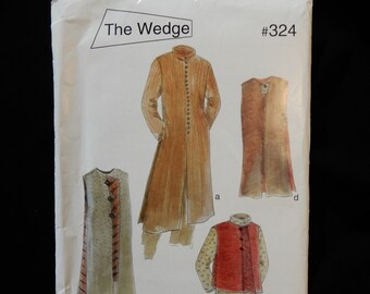 Lois Ericson 301 Vest Wardrobe Pattern 3 Styles Asymmetrical - Etsy