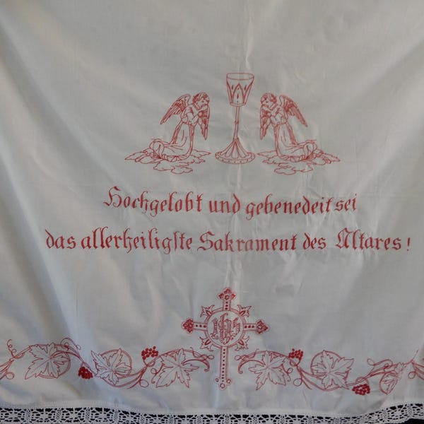 Church Alter Cloth With Lace - Etsy