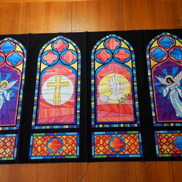 Stained Glass Fabric - Etsy