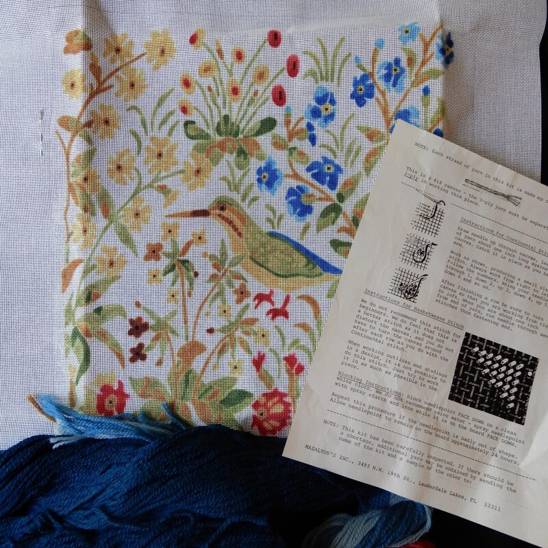 Vintage Needlepoint - Etsy