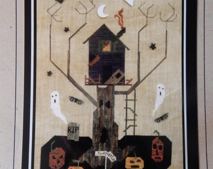 I DO Believe in Spooks, Prairie Moon Counted Cross Stitch Pattern Plus ...