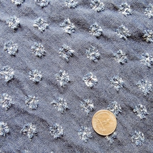 Perforated Denim Fabric, Sold by the Yard, 61" Wide, Two Continuous ...