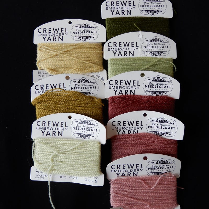 Crewel Embroidery - Etsy