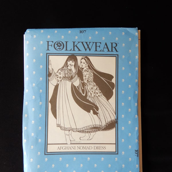 Folkwear Dress Pattern - Etsy