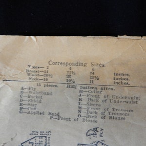 4 Year Old Boy, Pictorial Review Pattern 2433, 2 Piece Boy's Suit ...