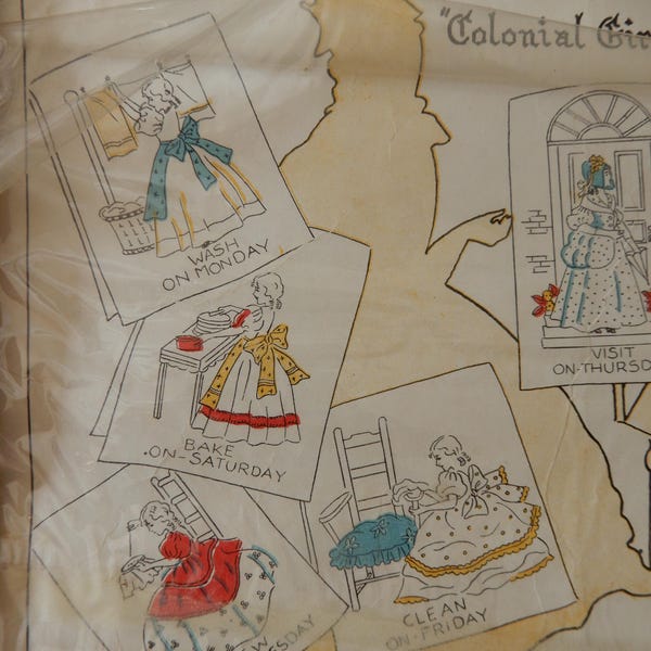 Colonial Girl - Etsy