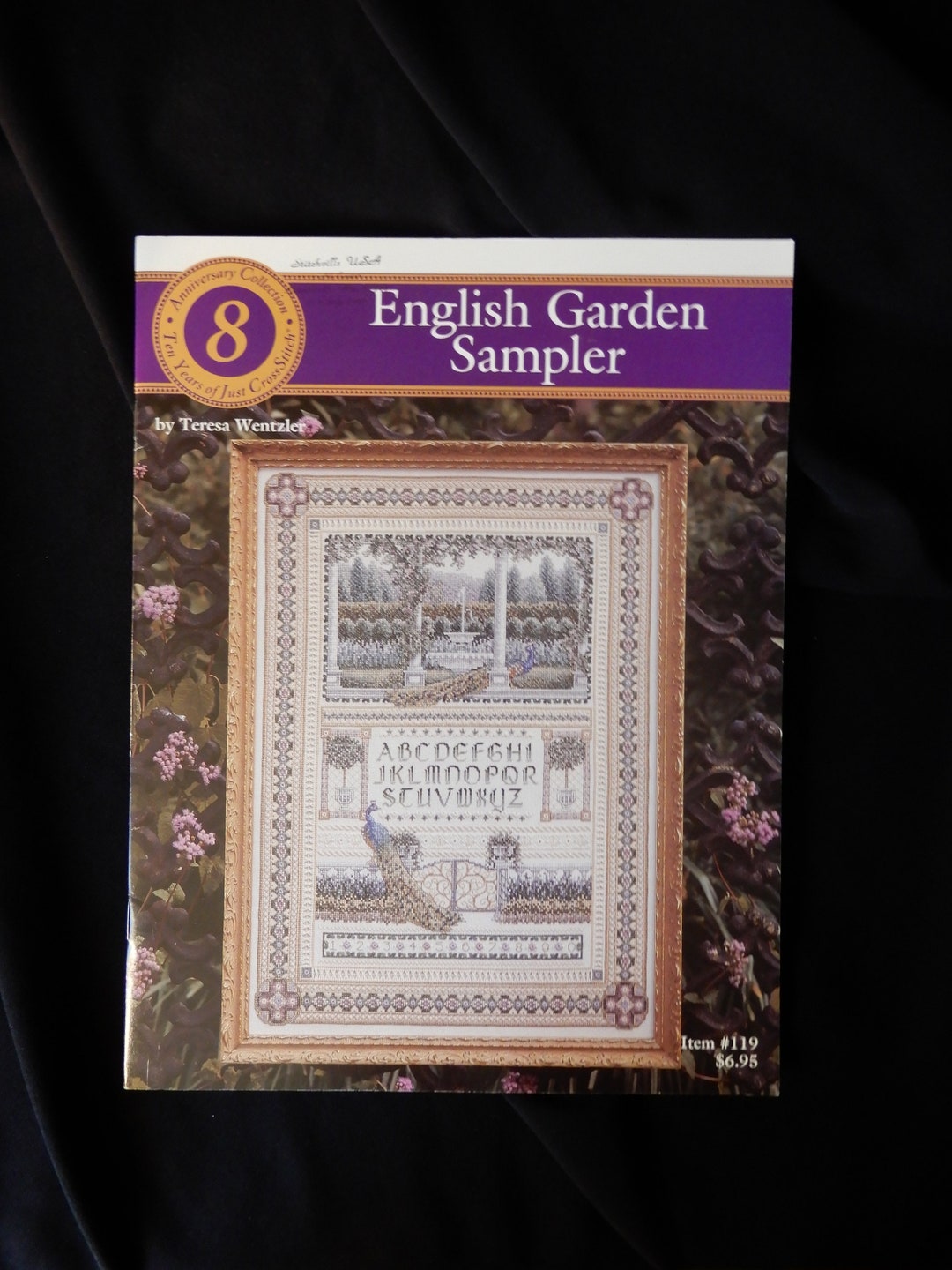 Teresa Wentzler, English Garden Sampler Pattern, 119 Just Crossstitch ...