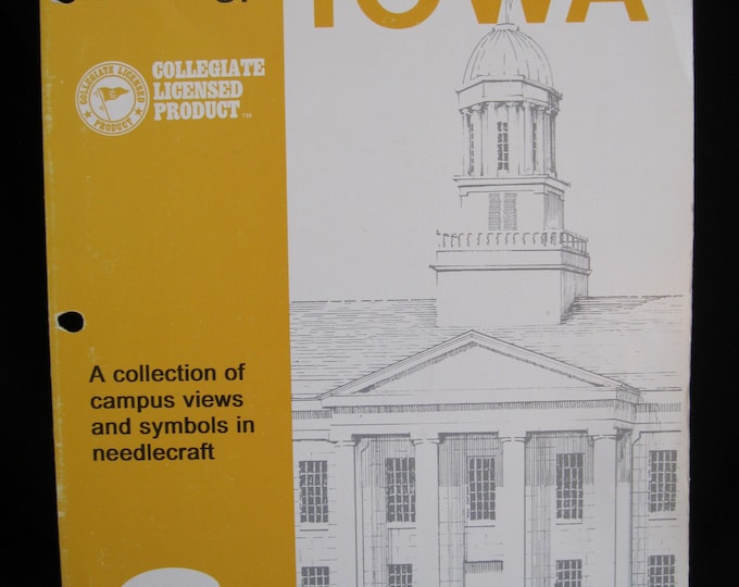 University of Iowa Counted Cross Stitch, Iowa Old Capitol Building 102 ...
