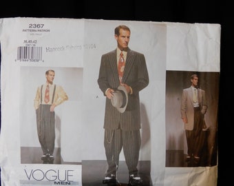 Zoot Suit Pattern - Etsy