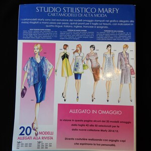 Moda Marfy, Fall Edition 2014/15, 200 Designs, Tri Lingual, From Italy ...