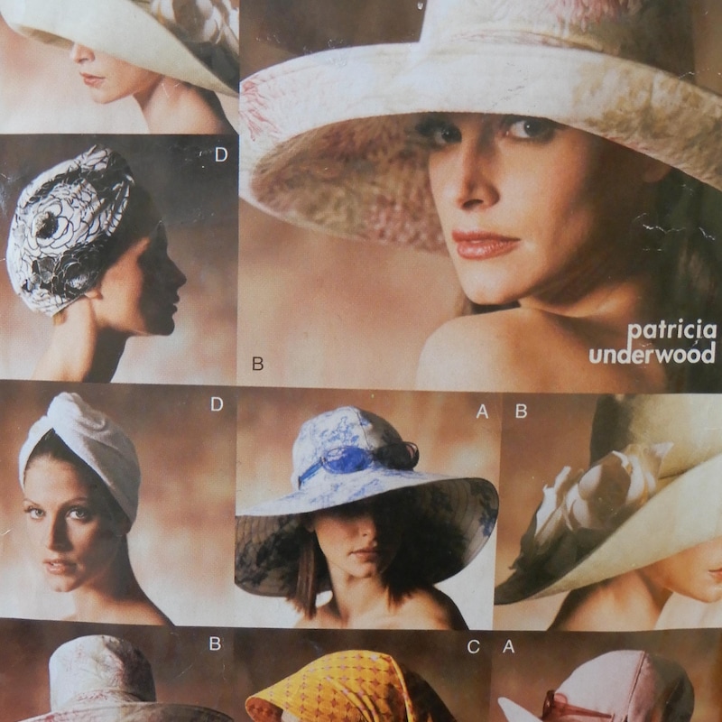 Vogue Hat Pattern - Etsy