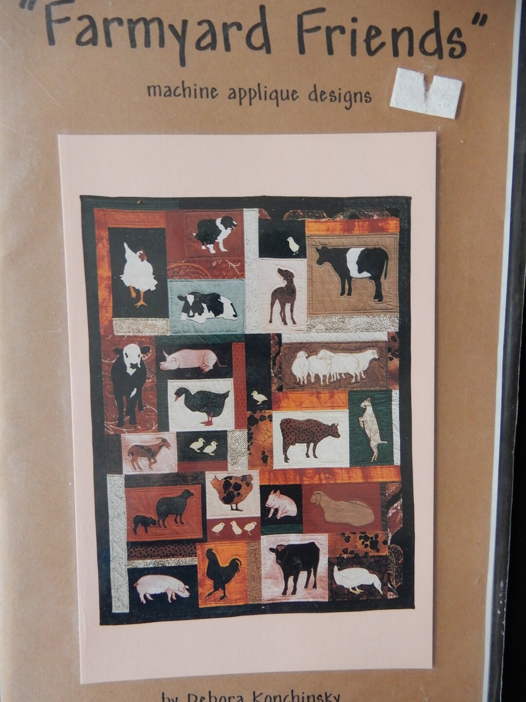 Farmyard Friends, Machine Applique Designs #9102, by Debora Konchinsky ...