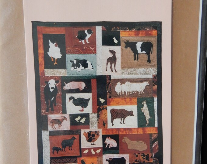 Farmyard Friends, Machine Applique Designs #9102, by Debora Konchinsky ...