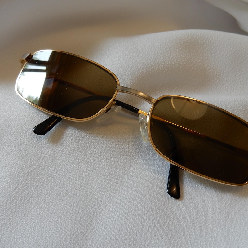Fred Eyeglasses Gold - Etsy