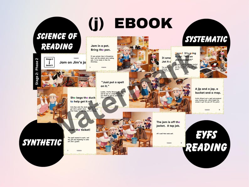 EYFS Phonics Books Bundle | Stage 2 Phase 2 Reading Resources (digital ...