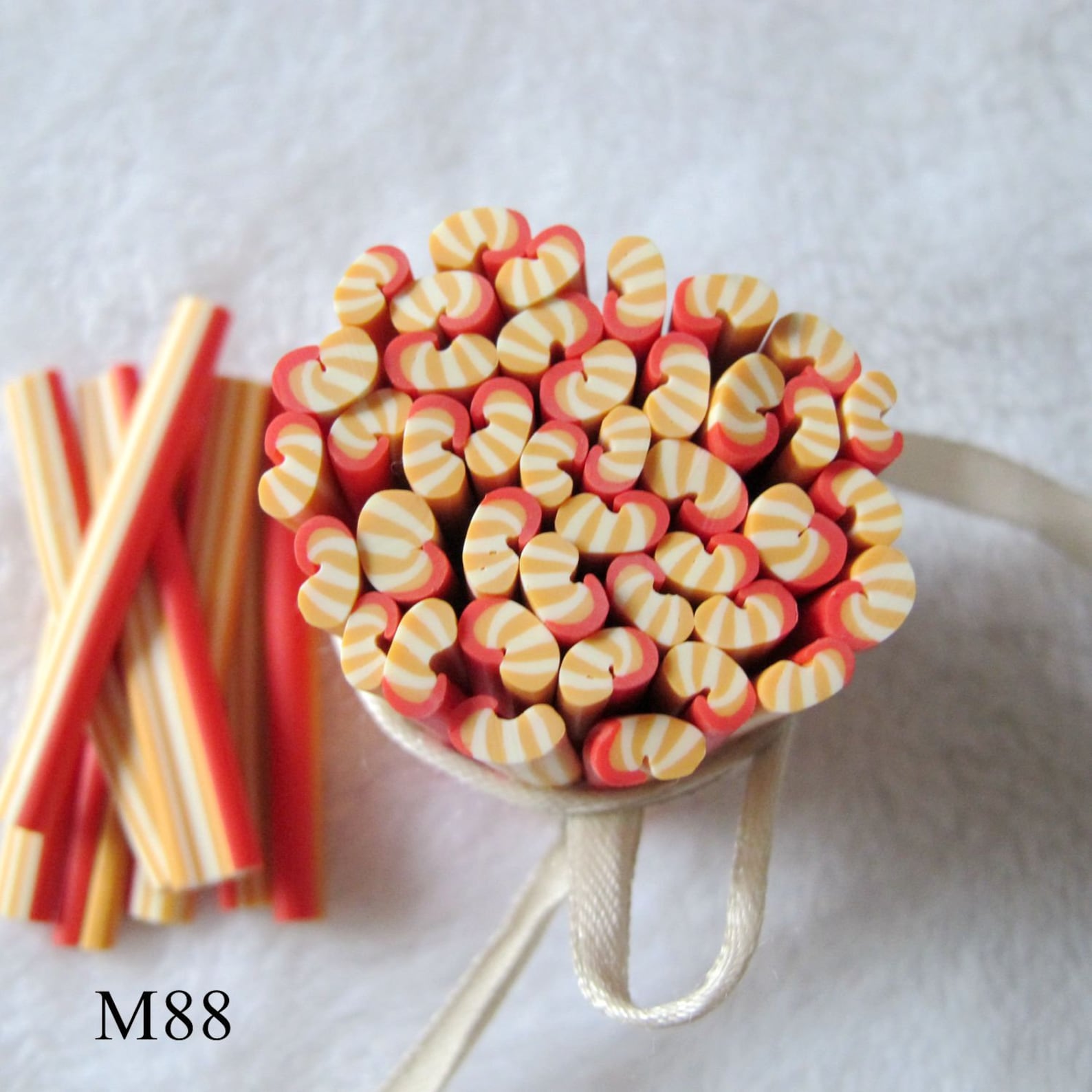 5pcs/lot 5mm5cm Polymer Clay Cane Fancy Food Series Banana - Etsy