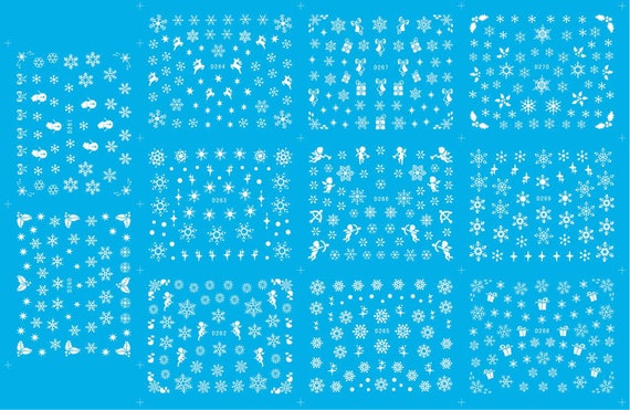 1pc D260-270 Cute Water Transfer Decal Nail Art Water Decal | Etsy