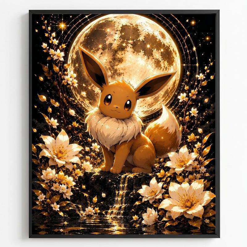 Anime Eevee Posters - Etsy