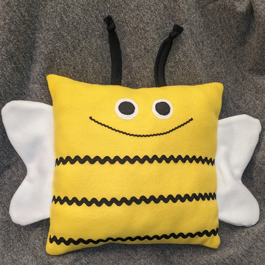 Child's Fun Animal Bee Design Pillow Pal Plush Stuffed Toy Gift for ...