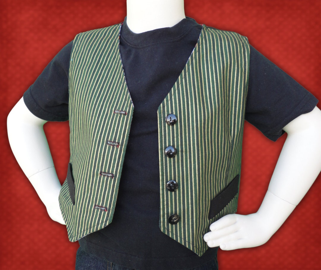 Boys Christmas Vest Little Boys Waistcoat Vest for Little Boys Child's ...