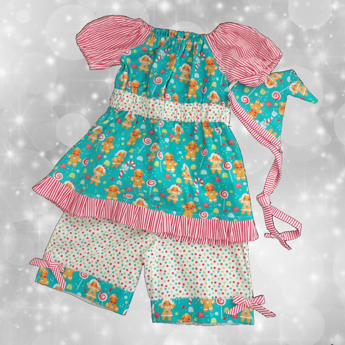 Blue Holiday Outfit - Etsy