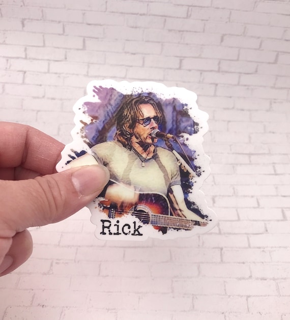 Rick Springfield Art Music Vinyl Sticker 80s Music Gift - Etsy