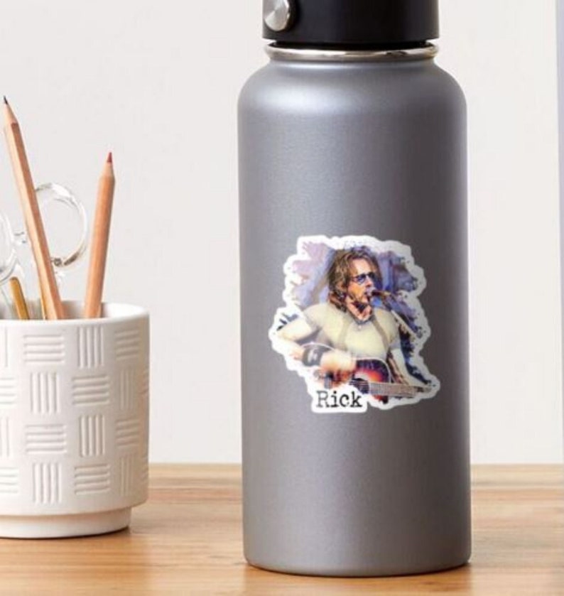 Rick Springfield Art Music Vinyl Sticker 80s Music Gift - Etsy