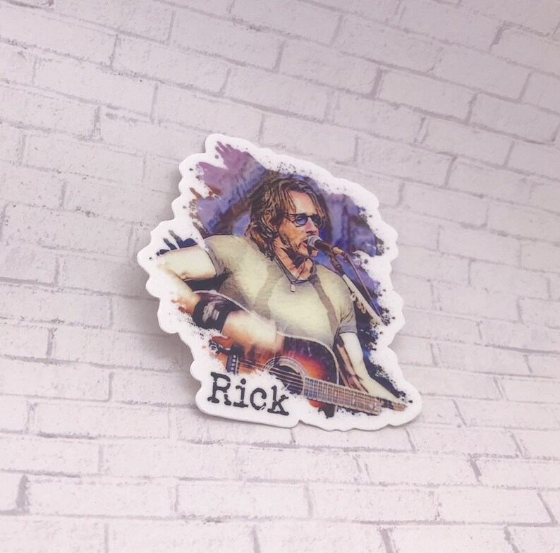 Rick Springfield Art Music Vinyl Sticker 80s Music Gift - Etsy