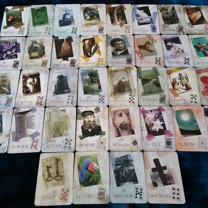 Cartomancy Deck - Etsy