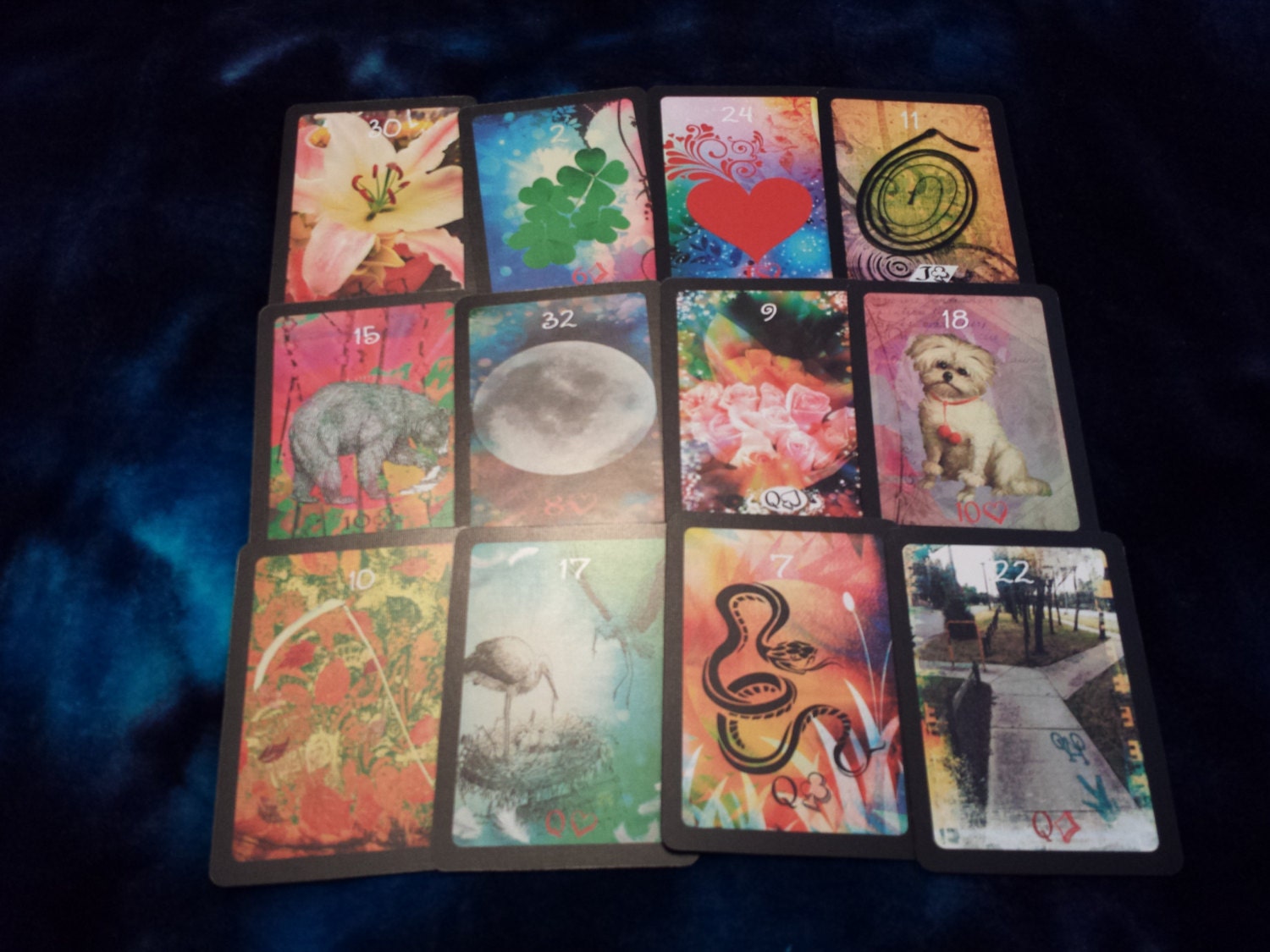 MINI the "eclectic Lenormand" by Alyzen Moonshadow Fortune Telling ...