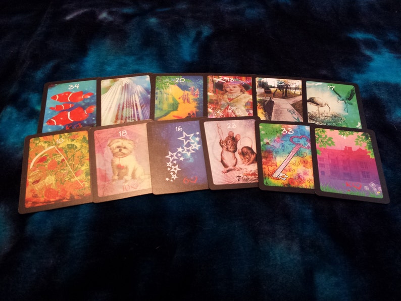 The 'eclectic Lenormand by Alyzen Moonshadow" Divination Card Deck ...
