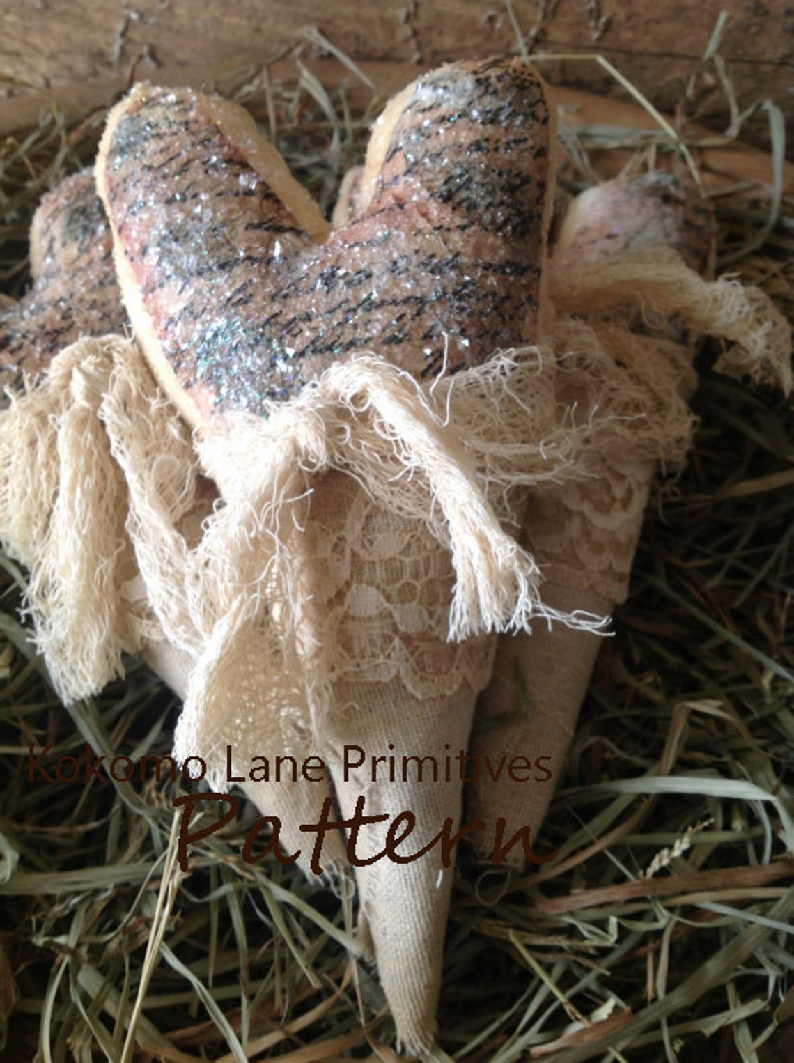 INSTANT Download Pattern...forever Heart Bowl Fillers Craft Sewing E ...