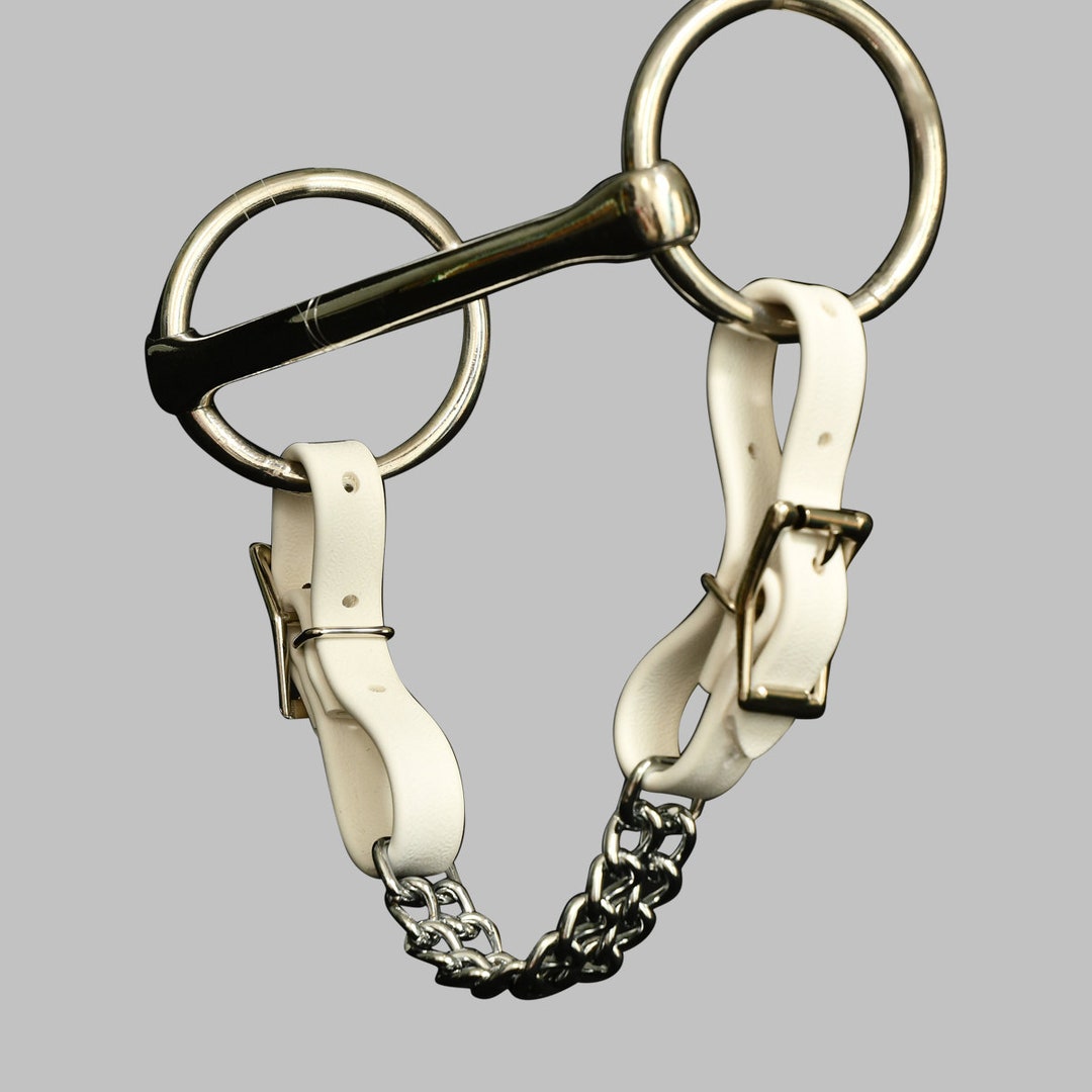 READY Made-white Curb Chain Made From Beta Biothane - Etsy