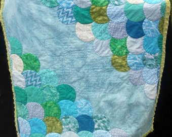 Clamshell Baby Quilt - Etsy