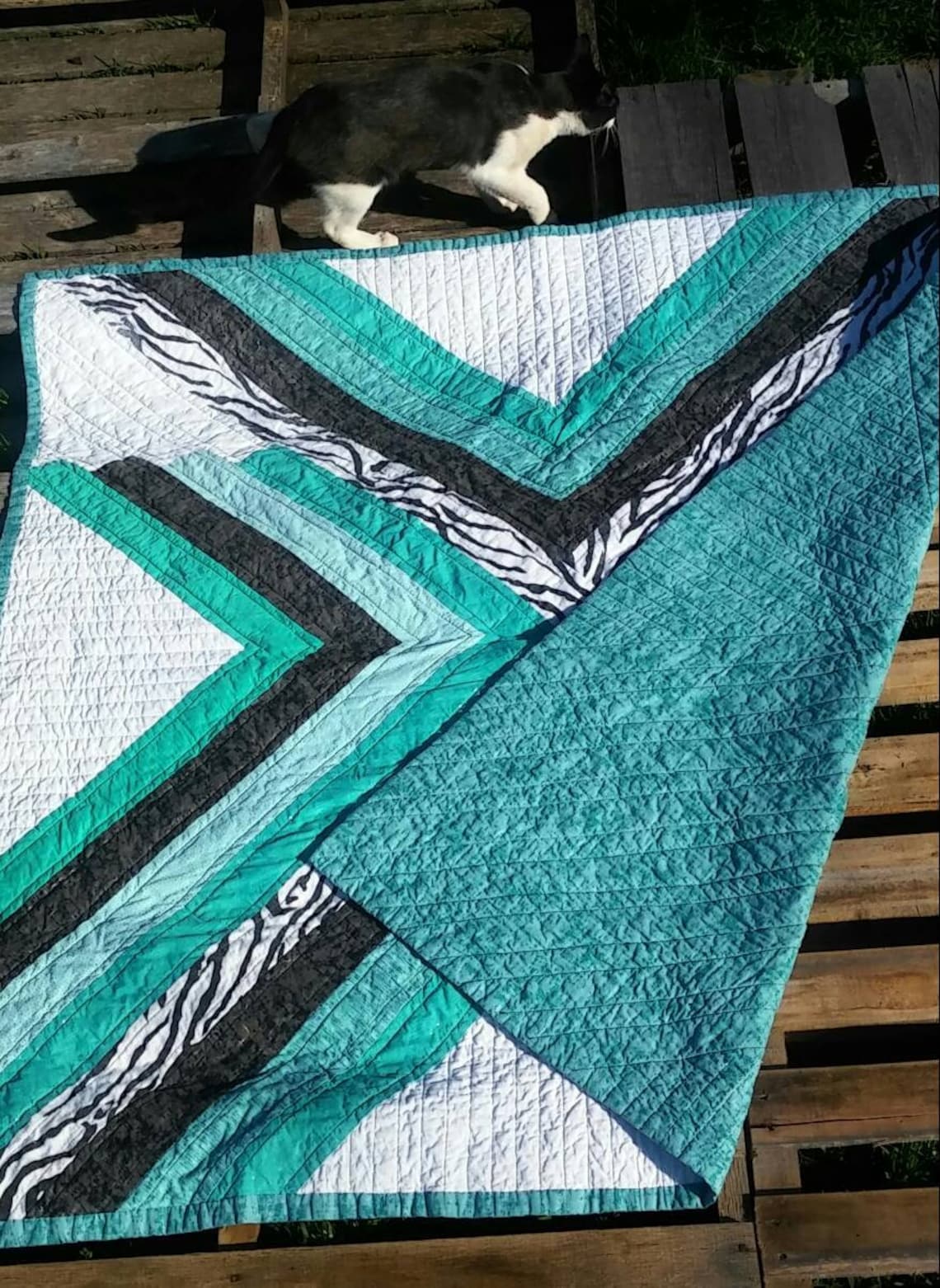Modern Symmetrical Lap Quilt (made to Order) - Etsy