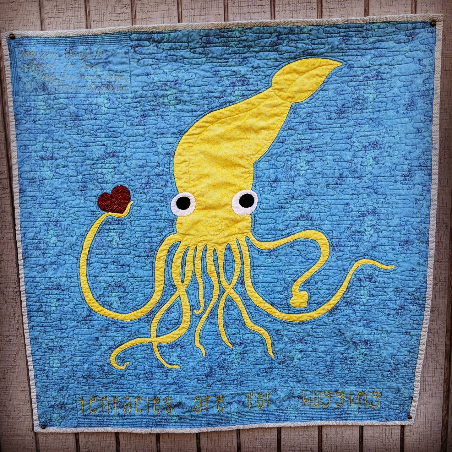 Baby Quilt: Friendly Octopus (made to Order) - Etsy