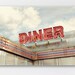Retro Red Diner Sign Wall Art Mid Century Kitchen Prints & | Etsy