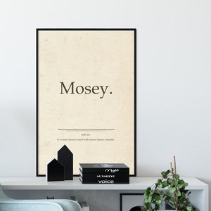 Whimsical Wall Art Dictionary Definition, Rustic Farmhouse Style ...