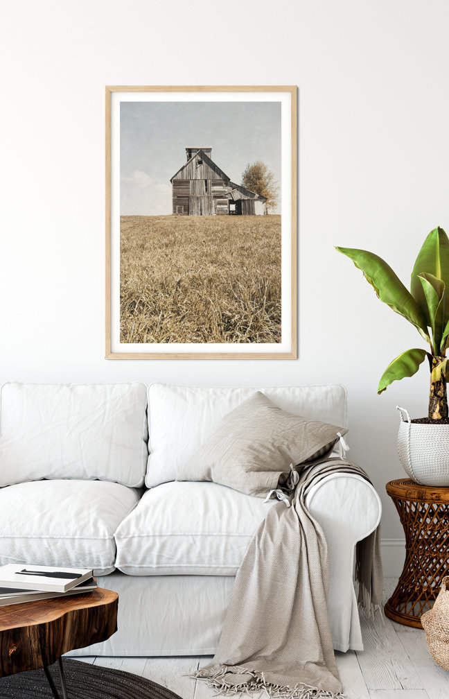 Rustic Barn Landscape Art Country farmhouse Wall Decor | Etsy