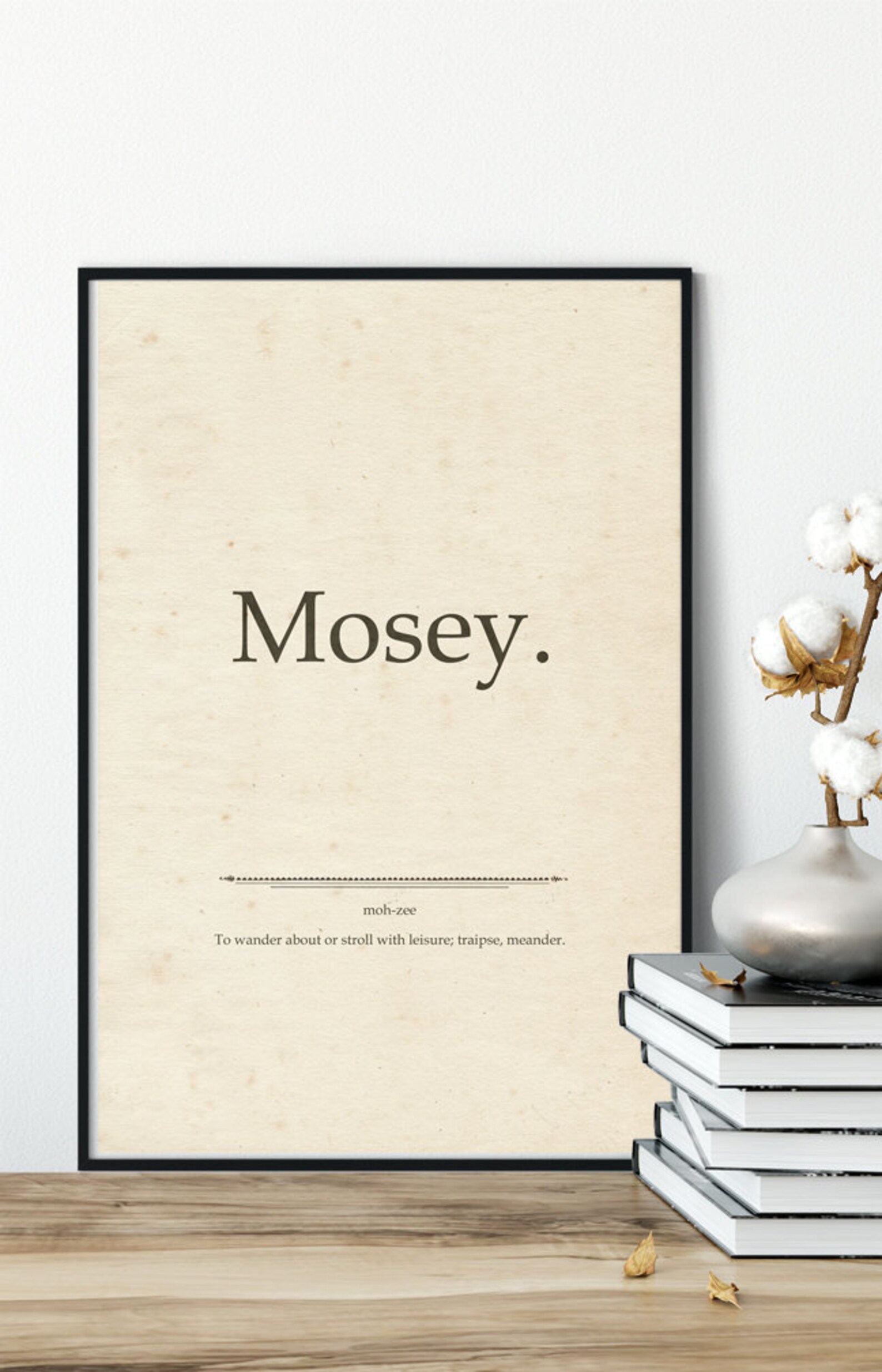 Whimsical Wall Art Dictionary Definition Rustic Farmhouse - Etsy