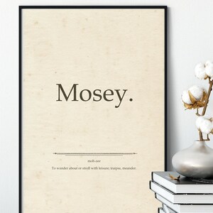 Whimsical Wall Art Dictionary Definition, Rustic Farmhouse Style ...