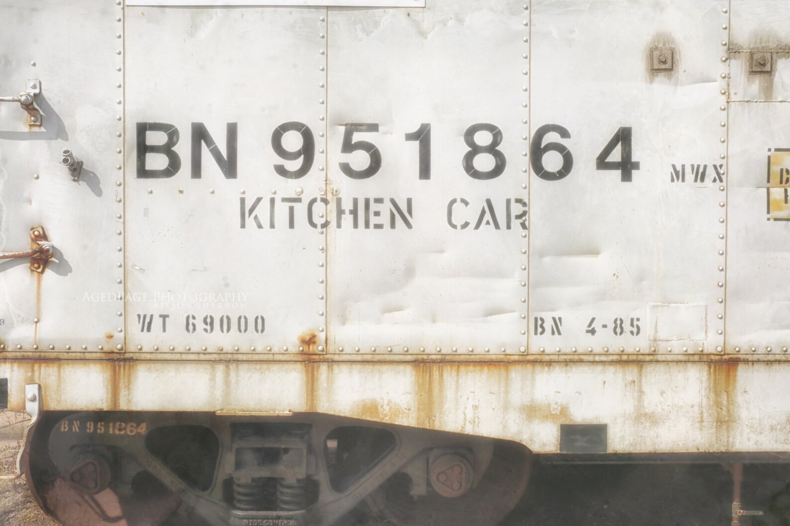 Rustic Industrial Art Kitchen Train Car Railroad Wall - Etsy